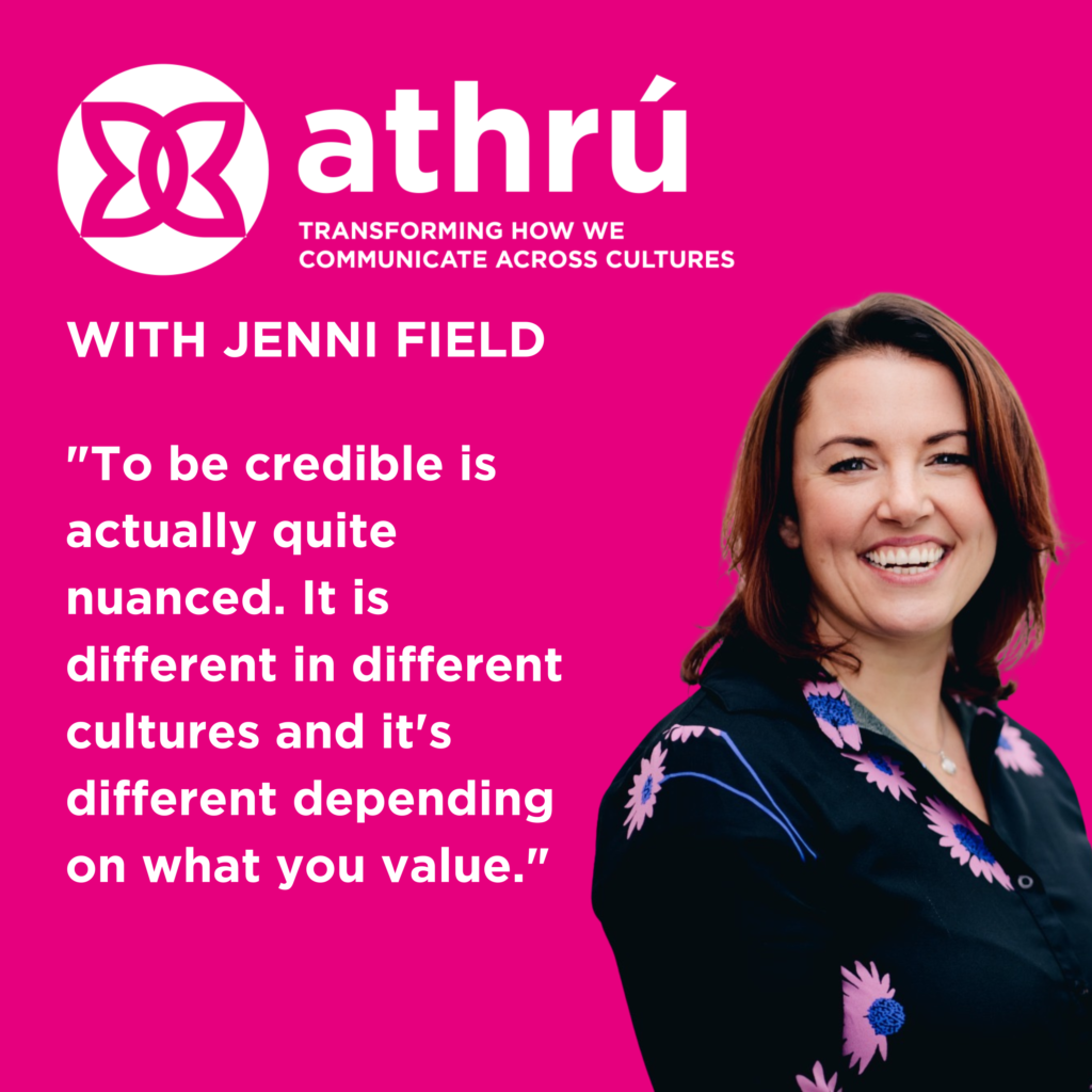 Credible leadership with Jenni Field - Athru Comms